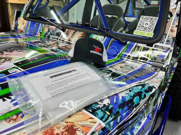 CUSTOM SHAPE SHADE KIT – SPIDERWEBSHADE