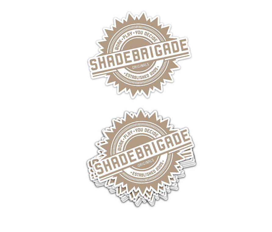 ShadeBrigade Stickers American Made Products SPIDERWEBSHADE