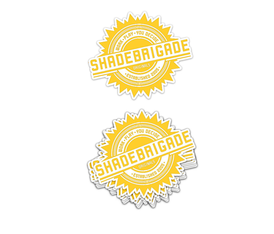 ShadeBrigade Stickers American Made Products SPIDERWEBSHADE