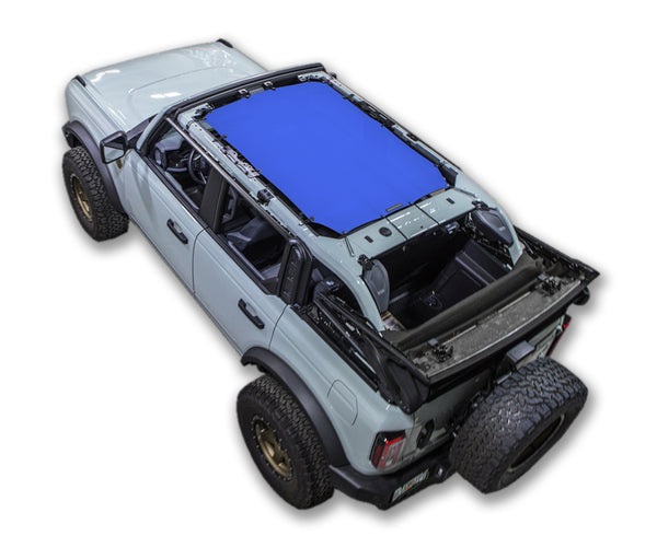 Ford Bronco Sunshade Mesh Top - SPIDERWEBSHADE